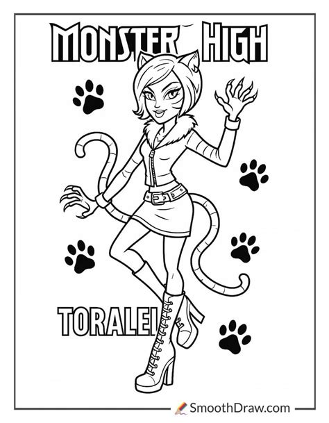 62 Monster High Coloring Pages