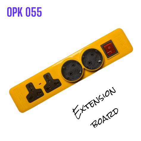 Opk 055 Extension Board With 4 Sockets Alladin Store