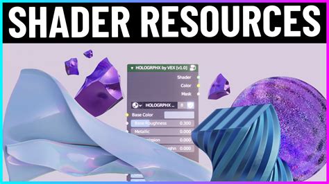 🚀 Amazing Shader Resources For Blender Curtis Holt