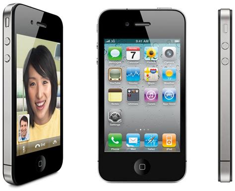 Apple iPhone 4 характеристики, фото, дата выхода.