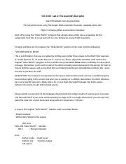 CSC 3100 Lab 4 Assembly Decrypter Using 8 Bit Assembler Course Hero