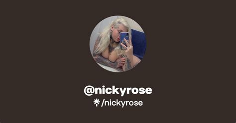 Nickyrose Linktree