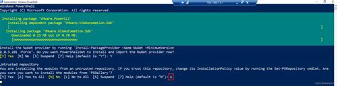 【vsphere Powercli】安装 Powercli Csdn博客