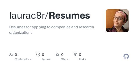 Github Laurac8r Resumes Resumes For Applying To Companies And