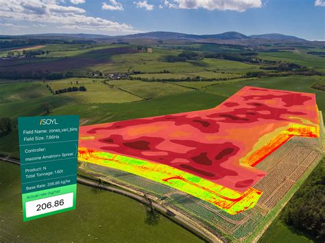 Variable Rate Nitrogen Application Drone Ag