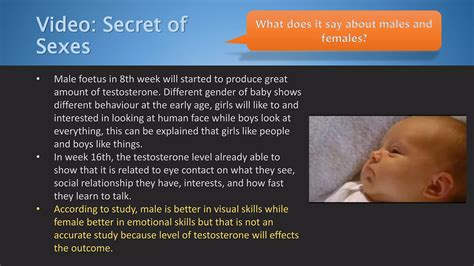 Assignment 2 Brain Sex Experiment Pptx Endocrine And Metabolic