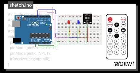 Ir Remote Ayunindya Wokwi Esp32 Stm32 Arduino Simulator