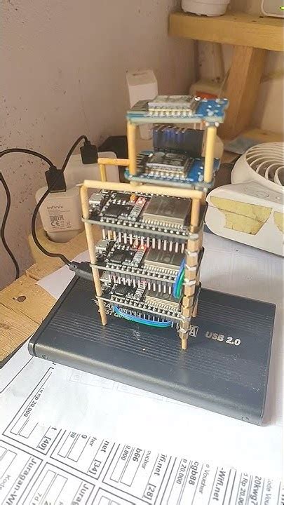 mining rig duino coin esp 32 esp 8266 youtube