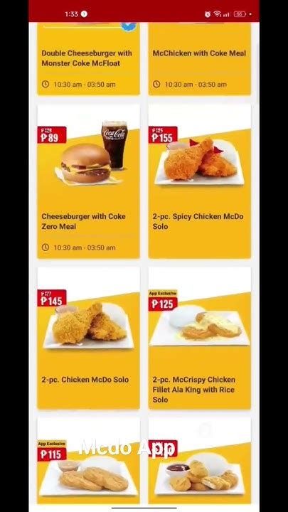 Mcdo App Youtube