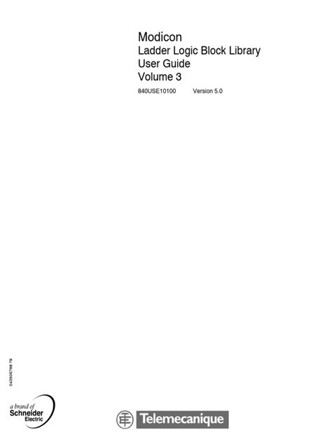 Modicon Ladder Logic Block Library User Guide Pdf Binary Coded Decimal Computing