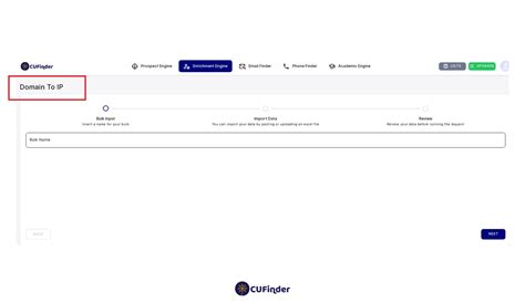Domain Name To Ip Mapping Cufinder