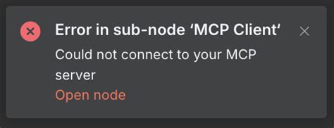 docker connecting n8n with local mcp server failed error in sub node mcp client could not
