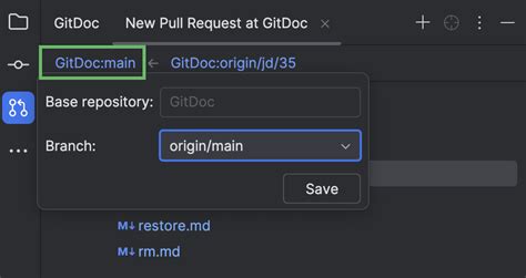 Work With Github Pull Requests Jetbrains Rider Documentation