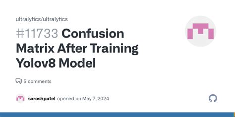 Confusion Matrix After Training Yolov8 Model · Issue 11733