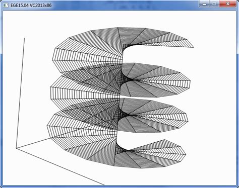 ege demo之——【软3d绘制 plot】 easy graphics engine