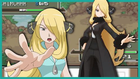 Pokemon Gym Leader Cynthia