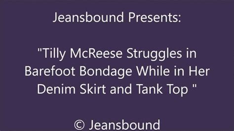 Tilly Mcreese Tied Up Watching Tv Wmv Jeansbound Clips Sale