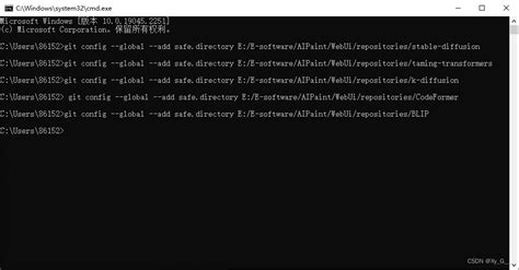 处理stable-diffusion-webui本地部署过程中的commit hash ＜none＞问题的一个方法_commit hash: -CSDN博客