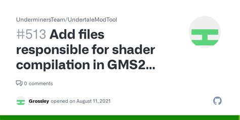 Add Files Responsible For Shader Compilation In Gms2 And Allow For Real