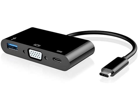 BVG03 Hub USB Type C To VGA Type C Adapter Cable PropAudio