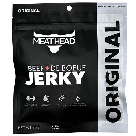 Meathead™ Snacks Beef Jerky Done Right Meathead Snacks