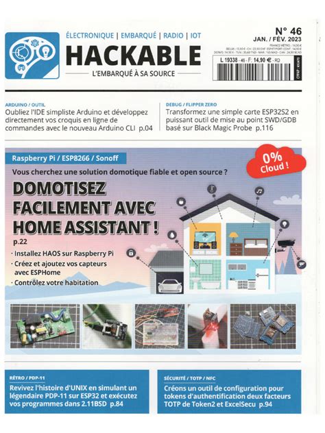 Hackable Magazine 46 Janvier Février 2023 Pdf