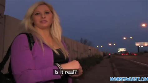 Hornyagent Curvy Blonde Accepts Sex For Money Offer Candy Caine Porn