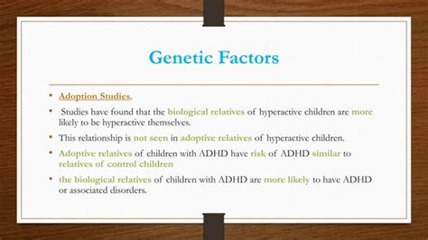 Attention Deficit Hyperkinetic Disorder Pptx