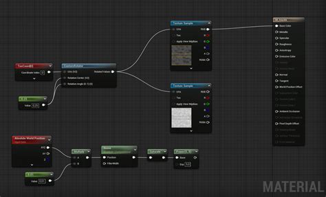 Процедурная текстура асфальта в Unreal Engine 5 220923 1433 Пикабу