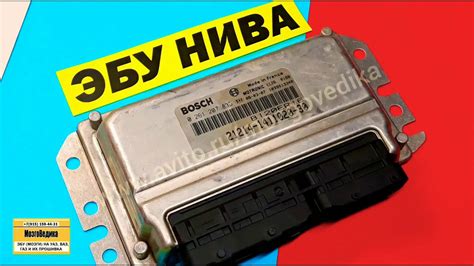 ЭБУ (Мозги) на ВАЗ Нива 21214-1411020-30. Обзор, замена и прошивка ЭБУ ...
