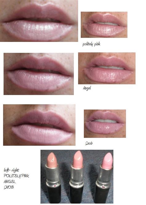 Mac Lipstick Politely Pink