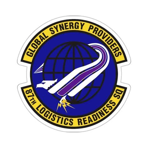 87 Logistics Readiness Squadron Amc U S Air Force Sticker Vinyl Kiss