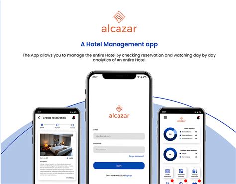 Hotel Management App Ui Design Behance