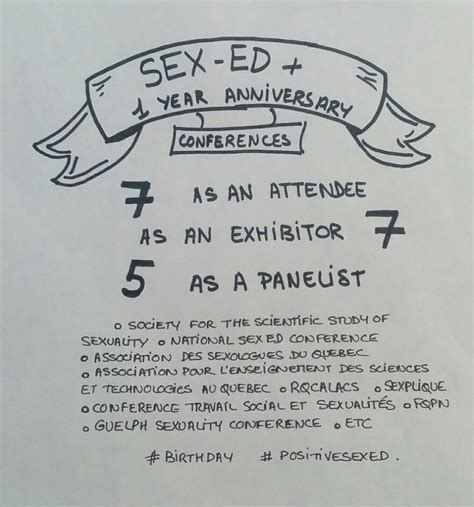 One Year Already For SEX ED SEX ED