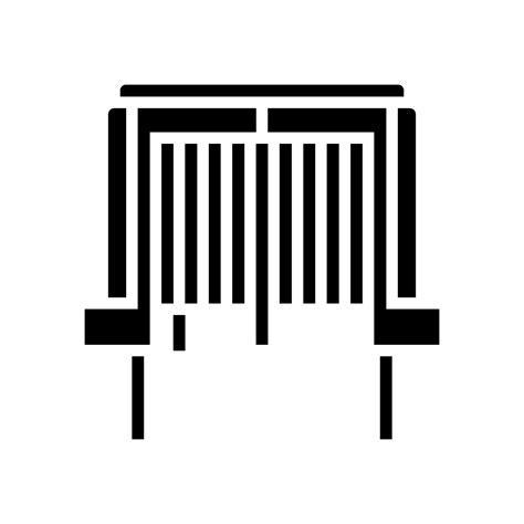 Inductor Electrical Engineer Glyph Icon Vector Illustration 26819742 Vector Art At Vecteezy