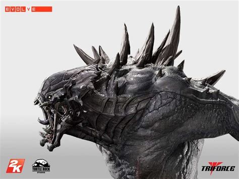 750 Evolve Goliath Statue Weighs 35 Pounds Gamespot