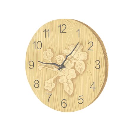 중추절 국경일 황금 붉은 연꽃 종이 컷 손으로 그린 삽화 벽 시계 Png 일러스트 및 Psd 이미지 무료 다운로드 Pngtree