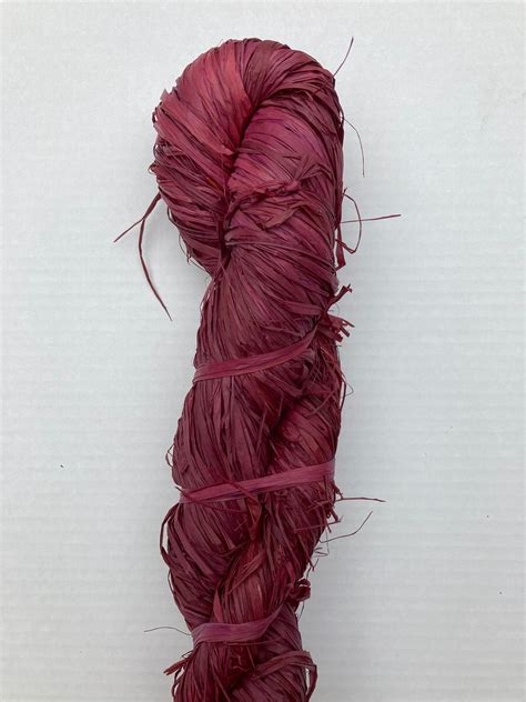 Tjanpi Raffia 250g Burgundy The Raffia Connection
