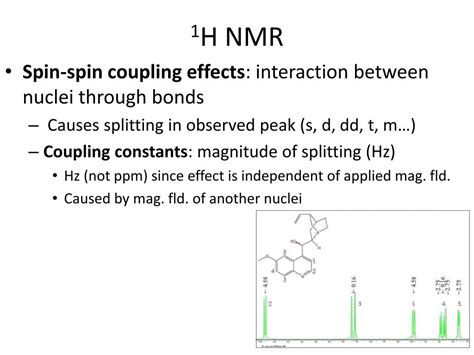 Ppt Tutorial On 2d Nmr Using Cosy And Hsqc To Assist In Assigning 1 H