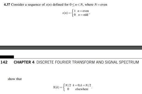 Solved Consider A Sequence Of X N Defined For Chegg