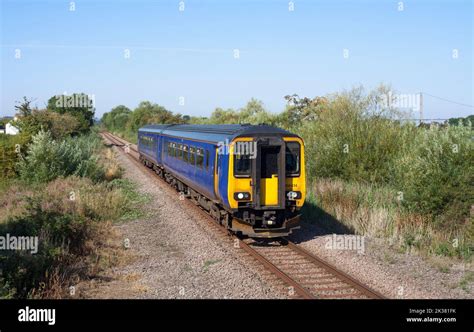East Midlands Railway Class 156 Diesel Multiple Unit Train On The