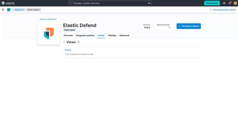 elastic security getting started with securing my hosts with endpoint