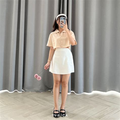 Jual Tpca Yeon Skirt Mini Skirt Shopee Indonesia