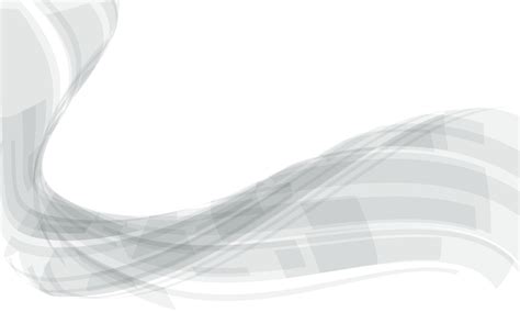 Abstract Grey Wave Curve Flow On White Geometric With Blank Space