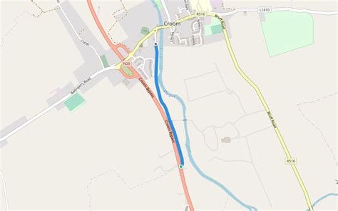 Croom River Walk In County Limerick Walking Map