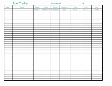 Sales Lead Tracker Template — Db