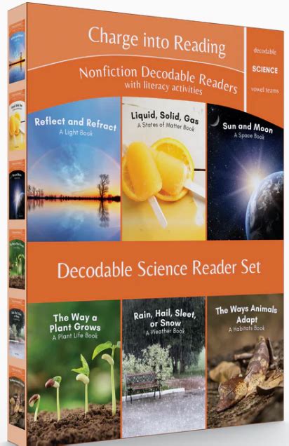 Nonfiction Decodable Science Reader Set Nextlevellibraries