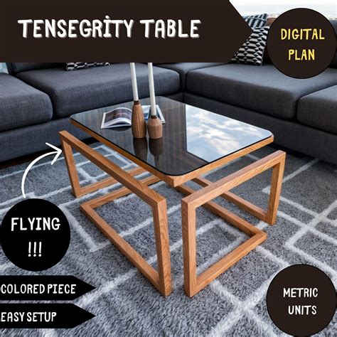 Tensegrity Tabletensegrity Structure Educational Project Diy Tensegrity Stand Floating Table