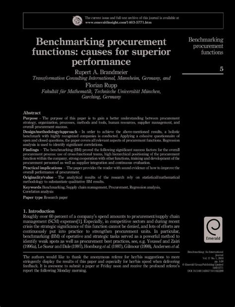 Pdf 1benchmarking Procurement Dokumentips