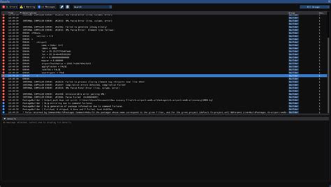 Internal Compiler Error XML Parse Error SDK Microsoft Flight Simulator Forums